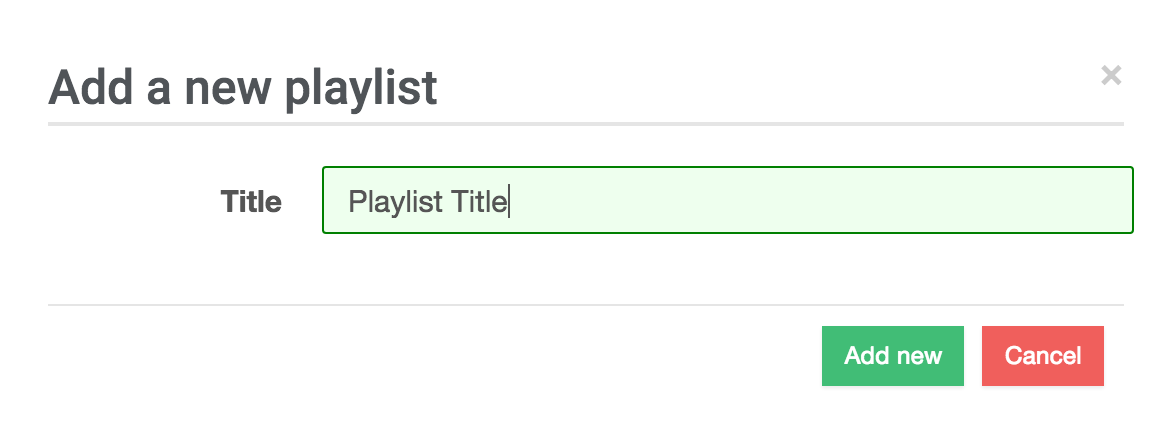 Creating a Playlist Channel: A Walkthrough - Dacast