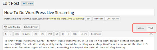How Do I Embed My Video on a WordPress Site via Dacast? | Dacast