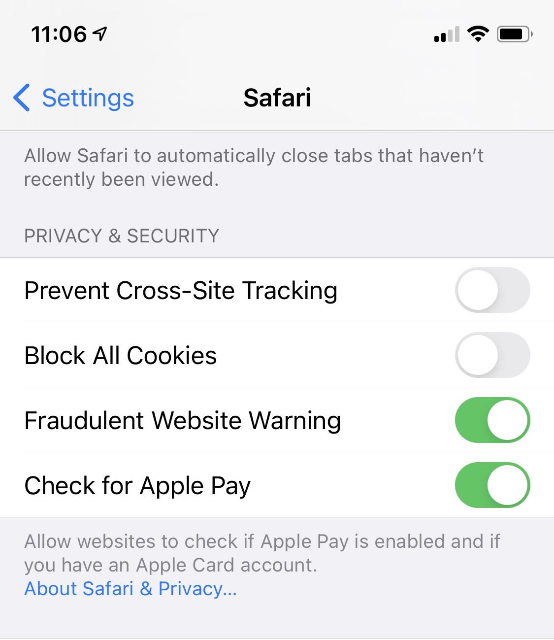 Enable 3rd Party Cookies On Iphone Ios Safari Dacast 