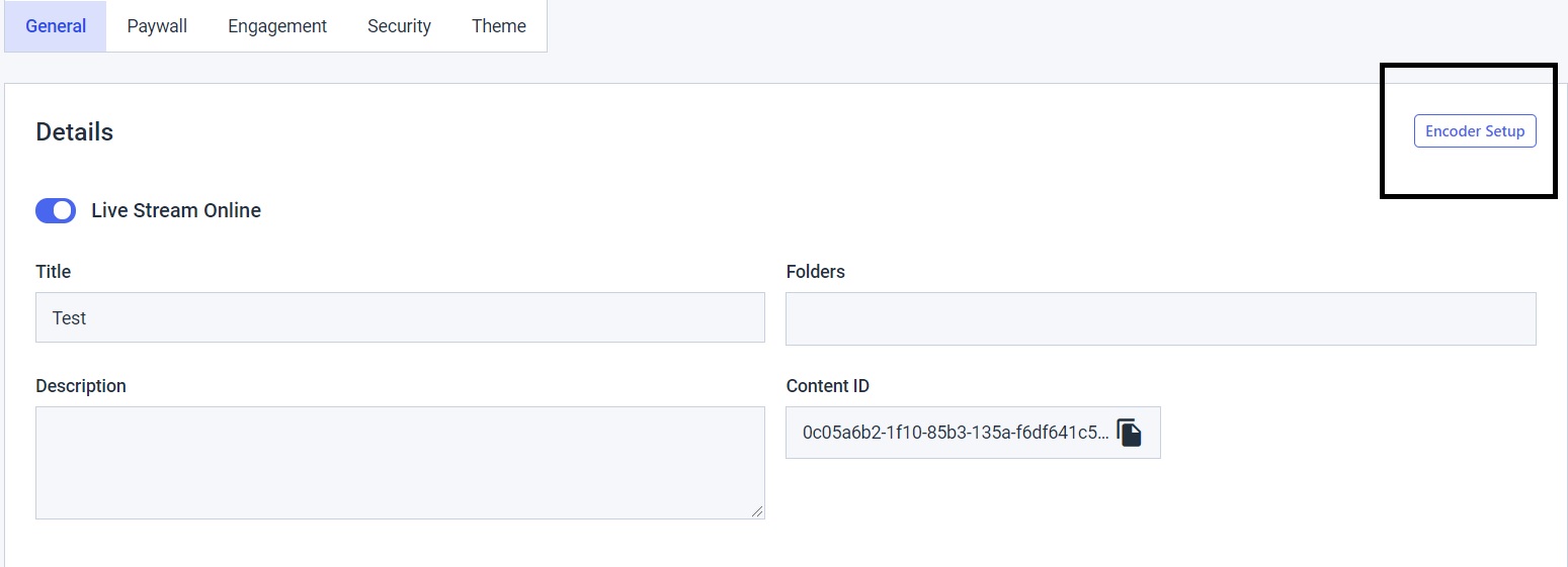 Where are the Username and Password for HTML5 Live Channels? - Dacast