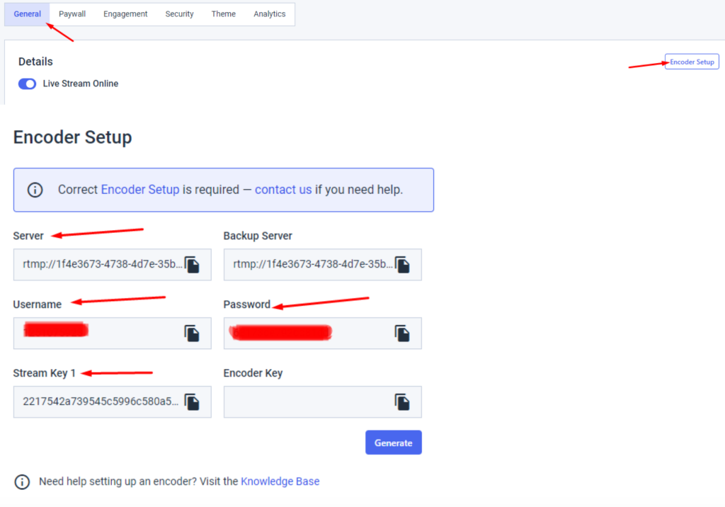 How To Stream To Dacast Using Switchboard Live (Multiple Destinations)