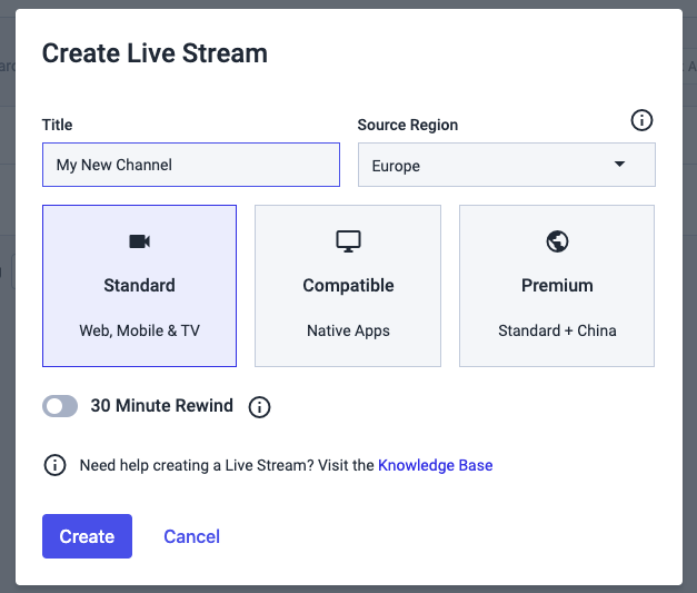 How to Create HTML5 Live Channels