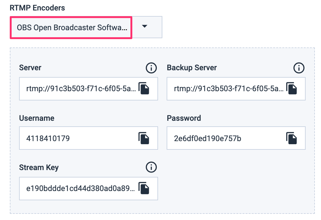 Walkthrough: Encoder Setup Guide | Dacast
