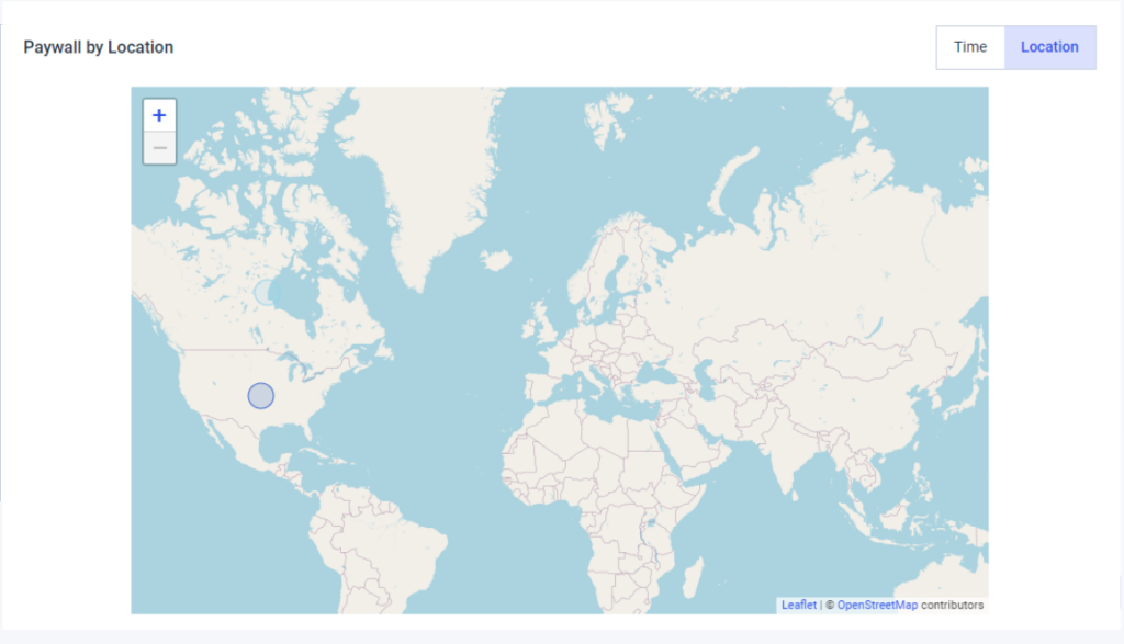 paywall by location only map