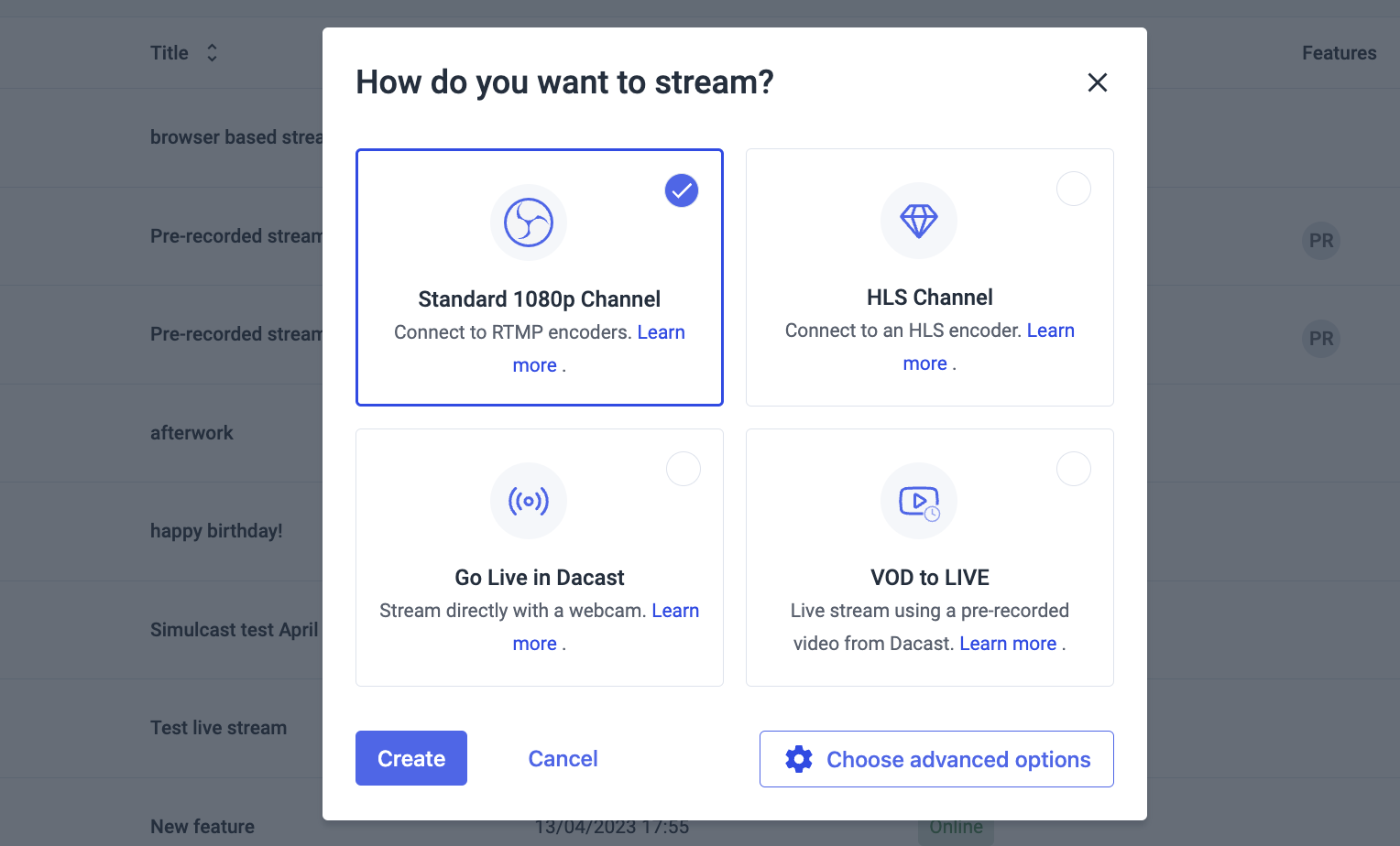 How to Create HTML5 Live Channels